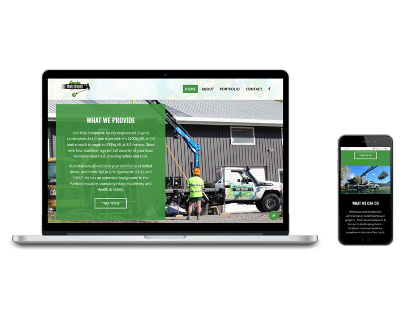 Leva Mini Cranes - Slightly Different, Nelson, New Zealand